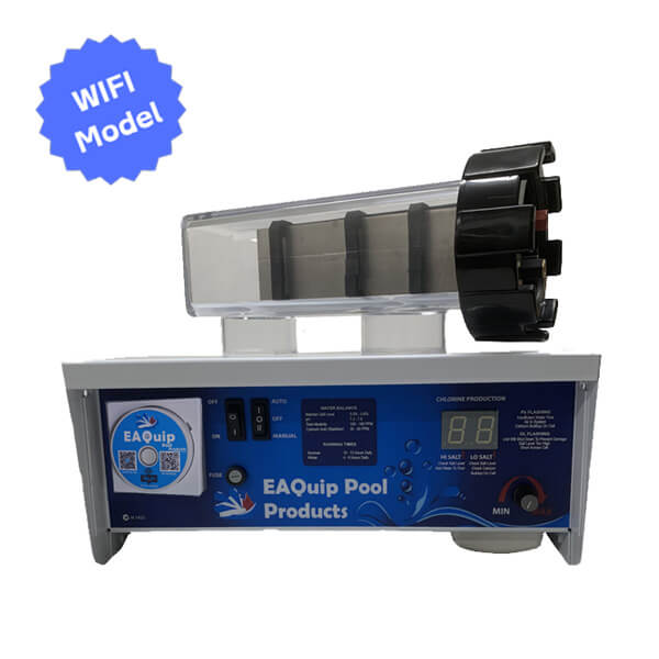 EAQuip Chlorinator Complete System - Standard with WIFI Clock Timer ...